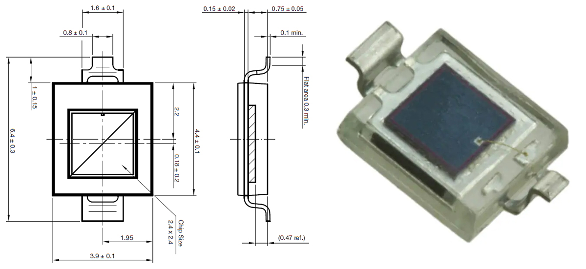 Noções básicas de fotodiodos e fototransistores | DigiKey